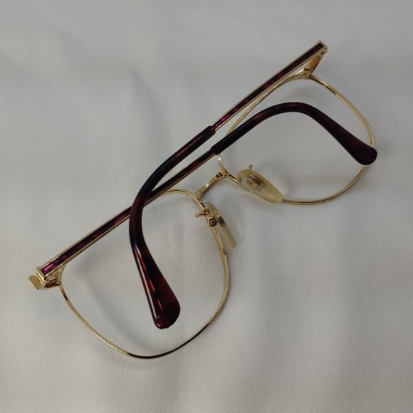 Tura | Accessories | Vintage Tura Eyeglass Frames 259 Bur Full Metal ...